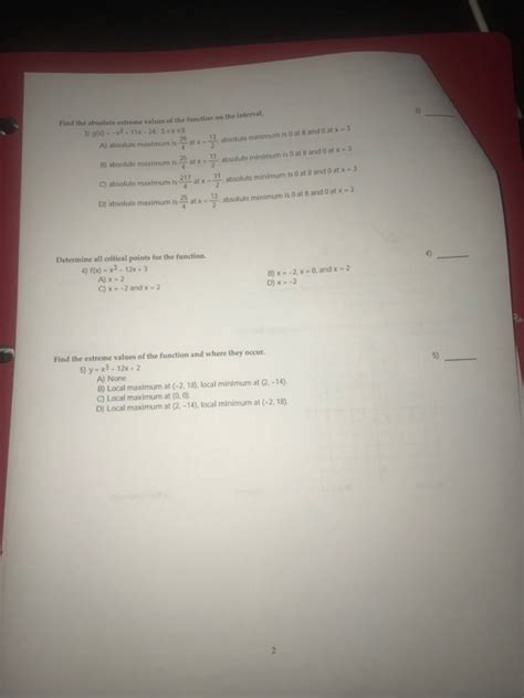 Solved Write Your Answer In The Space Provided Or On A Chegg