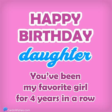 4th Birthday Wishes [70 Messages For 4 Year Old]