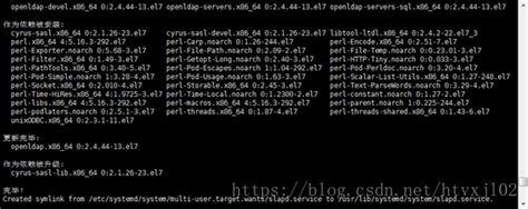 Centos7 Openldap主从配置openldap Olcaccess Csdn博客