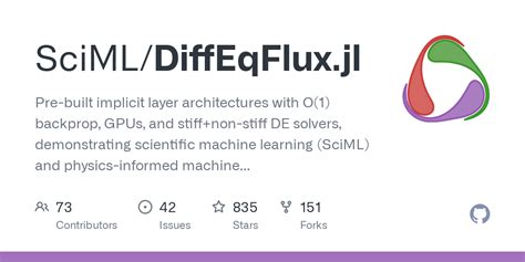 github sciml diffeqflux jl pre built implicit layer architectures with o 1 backprop gpus