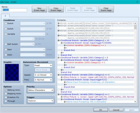 Make A Character Creation Screen With Events And Script Rpg Maker Forums