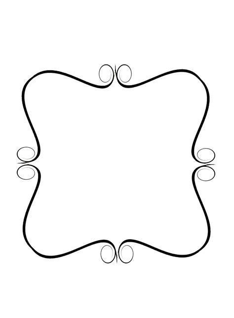 Swirls Border Free Download On Clipartmag