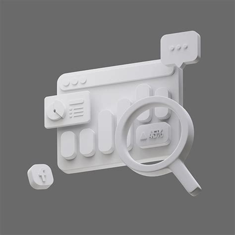Seo 3d Illustration Pack On Behance