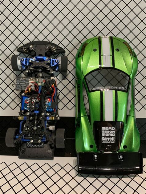 Green 458 X GLR LM 102 Mm Mini Z Rc Chassis Rc Modellbau Modell
