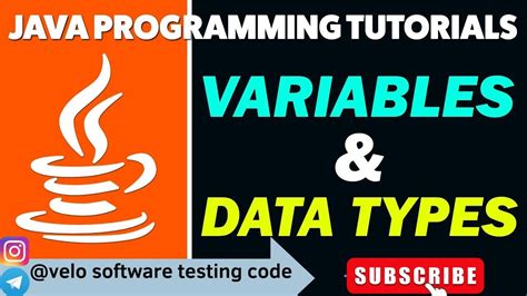 Java Variable With Example For Automation Testing By Jyoti Youtube