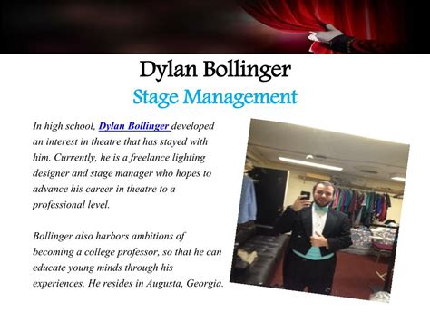 Ppt Dylan Bollinger Lighting Designer Powerpoint Presentation Free Download Id 7165032