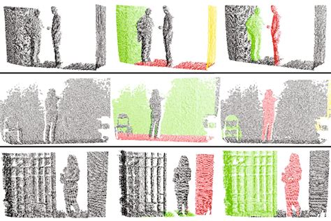 Plane Segmentation And Obstacle Detection Results Of Three Scenes The Download Scientific