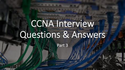 Ccna All About Testing
