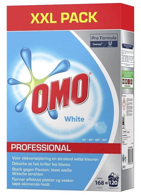 Стиральные порошки Omo poeder professional white120sc/8,4kg 7615400765652