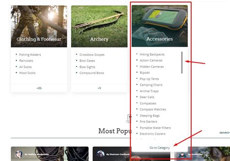 Php Need To Code A Category Overflow Feature For My Sites Homepage