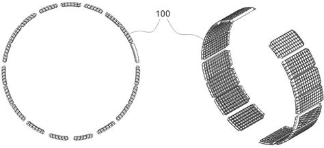 一种航空发动机反推装置用非规则弧面气道叶栅的成型方法与流程