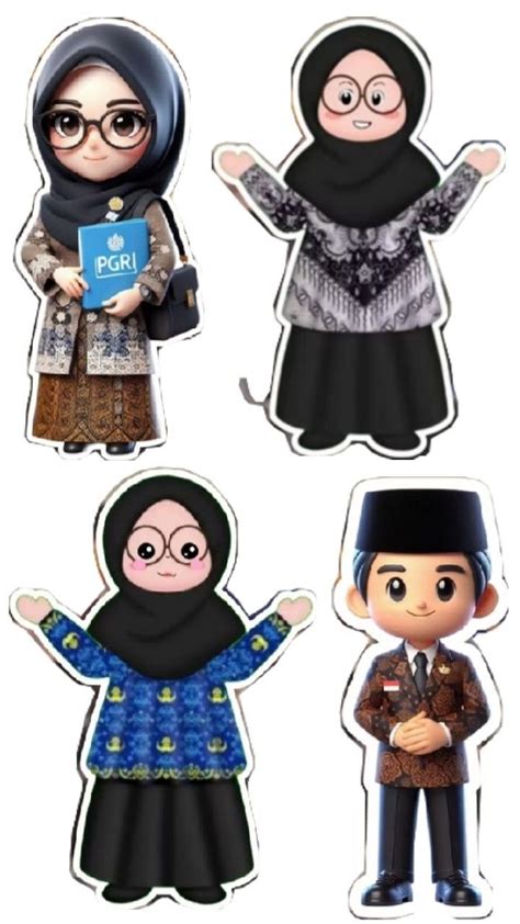 Gambar Guru Kartun