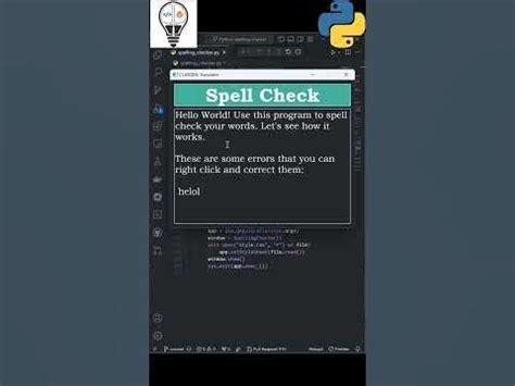Python Spelling Checker Python Python Spelling Python Check Python In Spelling