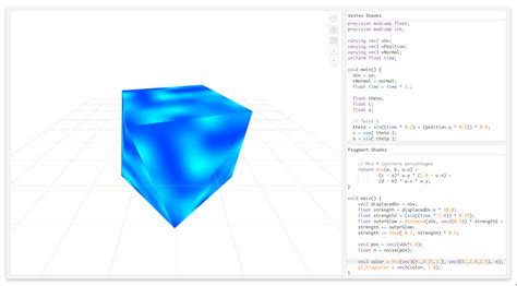 View The Live Demo At Glsl Evos Studio