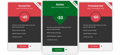 Visual Composer Pricing Tables By Nbgoyani By Nbgoyani Codecanyon