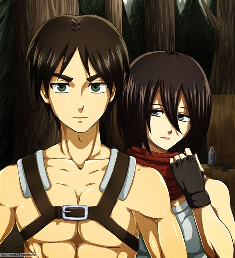 Mikasa And Eren