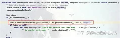Springmvc的执行流程，源码解析。 知乎