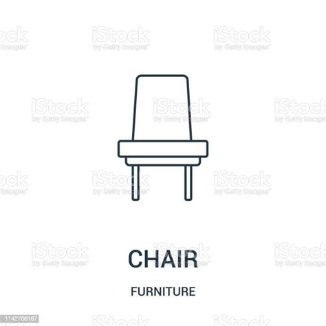 가구 컬렉션에서의 자 아이콘 벡터입니다 얇은 라인의 자 개요 아이콘 벡터 일러스트 레이 션 웹 및 모바일 앱 로고 인쇄 미디어에 사용할 선형 기호입니다 0명에 대한 스톡