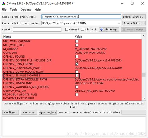 Opencv34x中nonfree模块的使用 Surf为例enablenonfree Csdn博客
