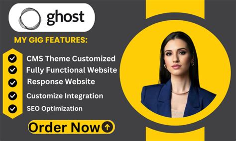 Customize Your Ghost Cms Blog Theme By Anastasiarosel Fiverr