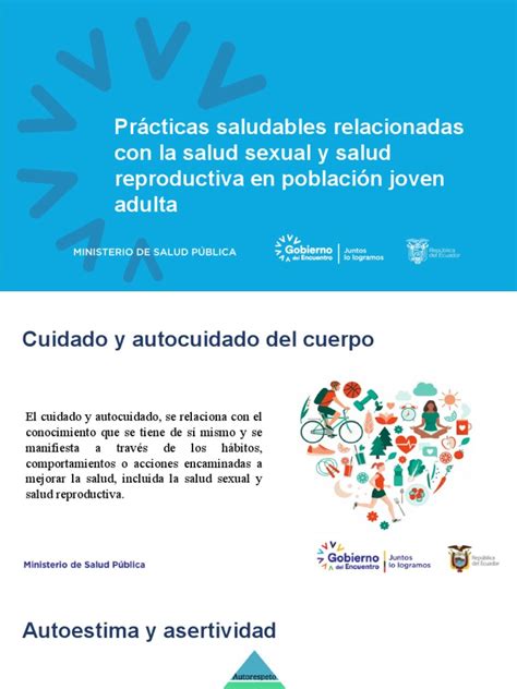 Presentación Salud Sexual Y Salud Reproductiva Descargar Gratis Pdf