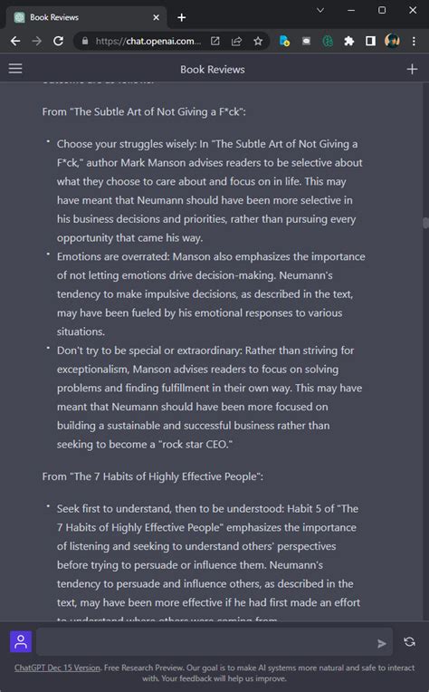 Using Chatgtp To Summarize Books And Ask Questions Fascinating Results Back When The Very Long
