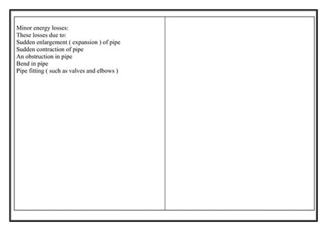 Open Channel VS Pipe Flow PDF Physics Science