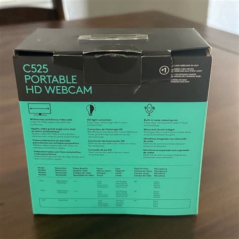 Logitech Cameras Photo Video Logitech Hd Webcam C Hd P Video Calling With Autofocus