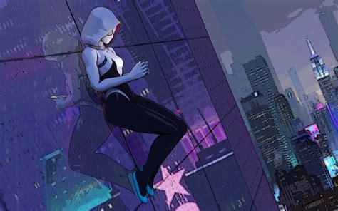 1440x900 Spider Gwen Texting 4k Wallpaper1440x900 Resolution Hd 4k