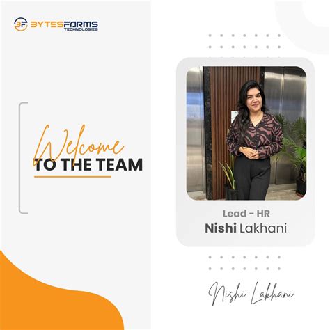 Welcomenewemployee Bytesfarms Technologies