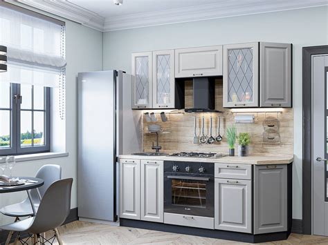 Кухня Ницца 01 Графит Graphite за 42 852 00 ₽ Купить с доставкой по Москве и Московской