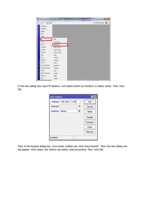 Mikrotik And Easy Hotspot As Hotspot Billing System Docx Computer Networking Computing