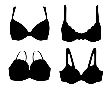 Bra Svg Bras Svg Bra Template Bra Dxf Bras Dxf Lingerie Dxf Bra