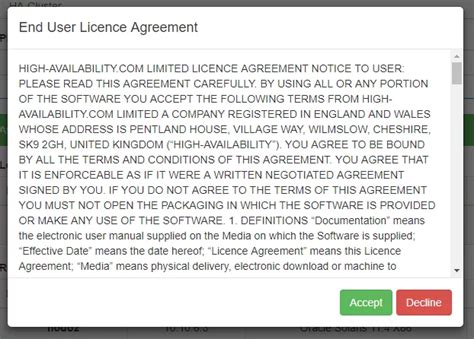 Zfs Cluster Software Configuration High Availability