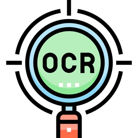 Ocr Detailed Straight Lineal Color Icon