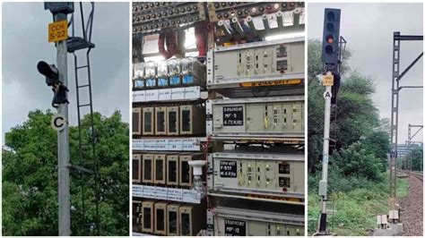Pune Automatic Block Signalling System Commissioned On Chinchwad Khadki Railway Route Pune