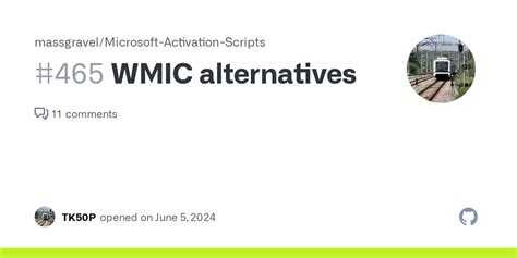 wmic alternatives · issue 465 · massgravel microsoft activation