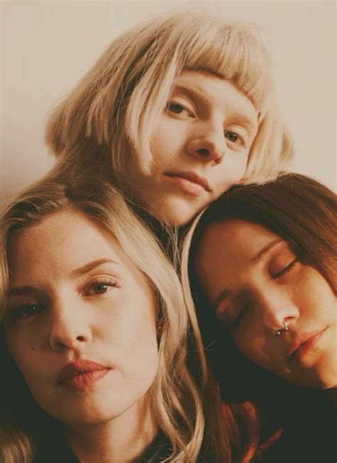 Aurora With Her Sisters Victoria And Miranda Aksnes In 2024 Aurora