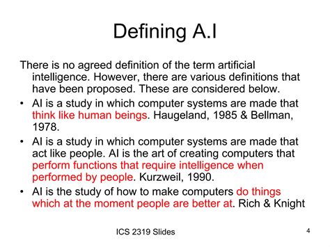 Artificial Intelligence Introduction Ppt