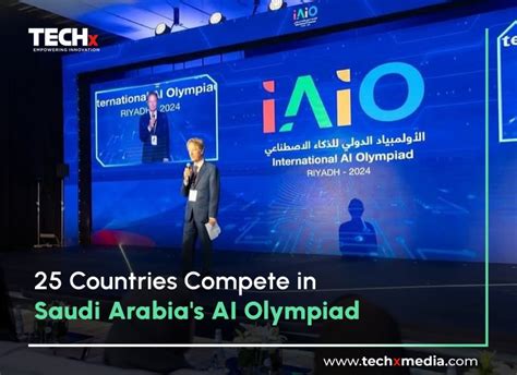 techx on linkedin first international ai olympiad launched by saudi arabia