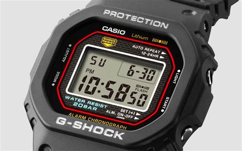 Casio перевыпустила самые первые в истории часы G Shock