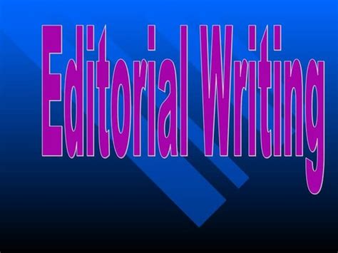 Basics Of Editorial Writing Pdf