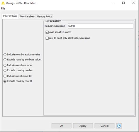 Delete A Rows With Specific Value Knime Analytics Platform Knime Community Forum
