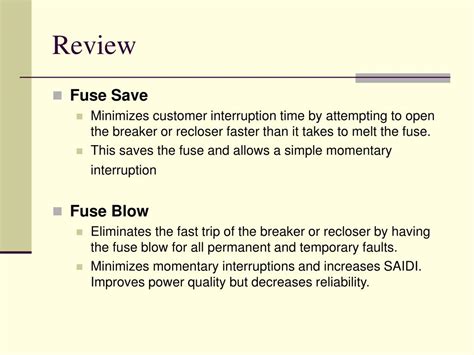 Ppt The Impact Of A “fuse Blow” Scheme On Overhead Distribution