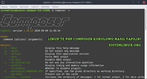 Linuxte Php Composer Kurulumu Nas L Yap L R
