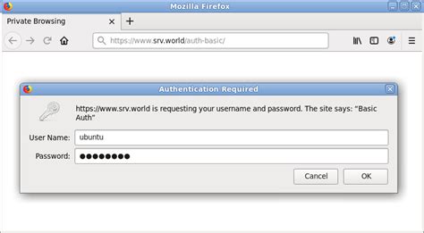 Ubuntu LTS Nginx Basic 認証の設定 Server World