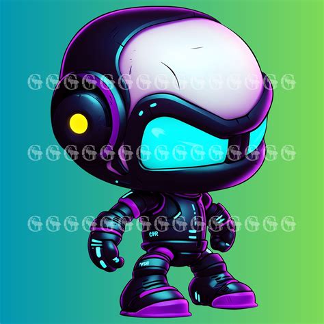 Kawaii Chibi Robot Png Bundle Robot Png Robot Svg Robot Vector Robot Clipart Etsy