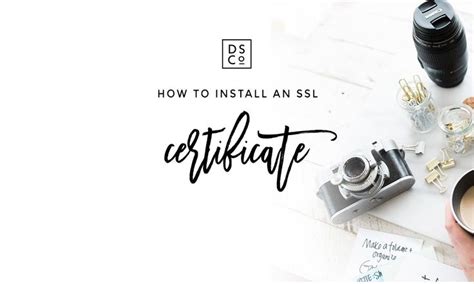 How To Install An Ssl Certificate Using Lets Encrypt Ssl Certificate Ssl Certificate