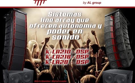 Sistemas Line Array que ofrecen autonomía y poder en sonido