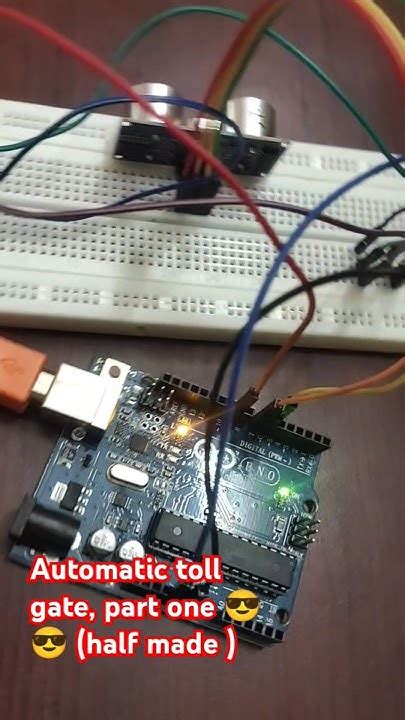 Automatic Toll Gate Part One 😎😎arduino Arduinoproject Youtube